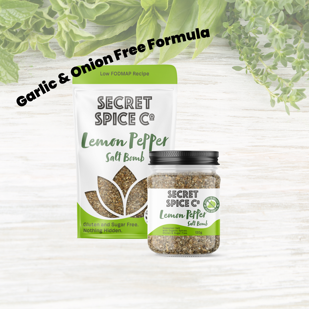 Lemon Pepper Salt Bomb | Low FODMAP seasoning – Secret Spice Co