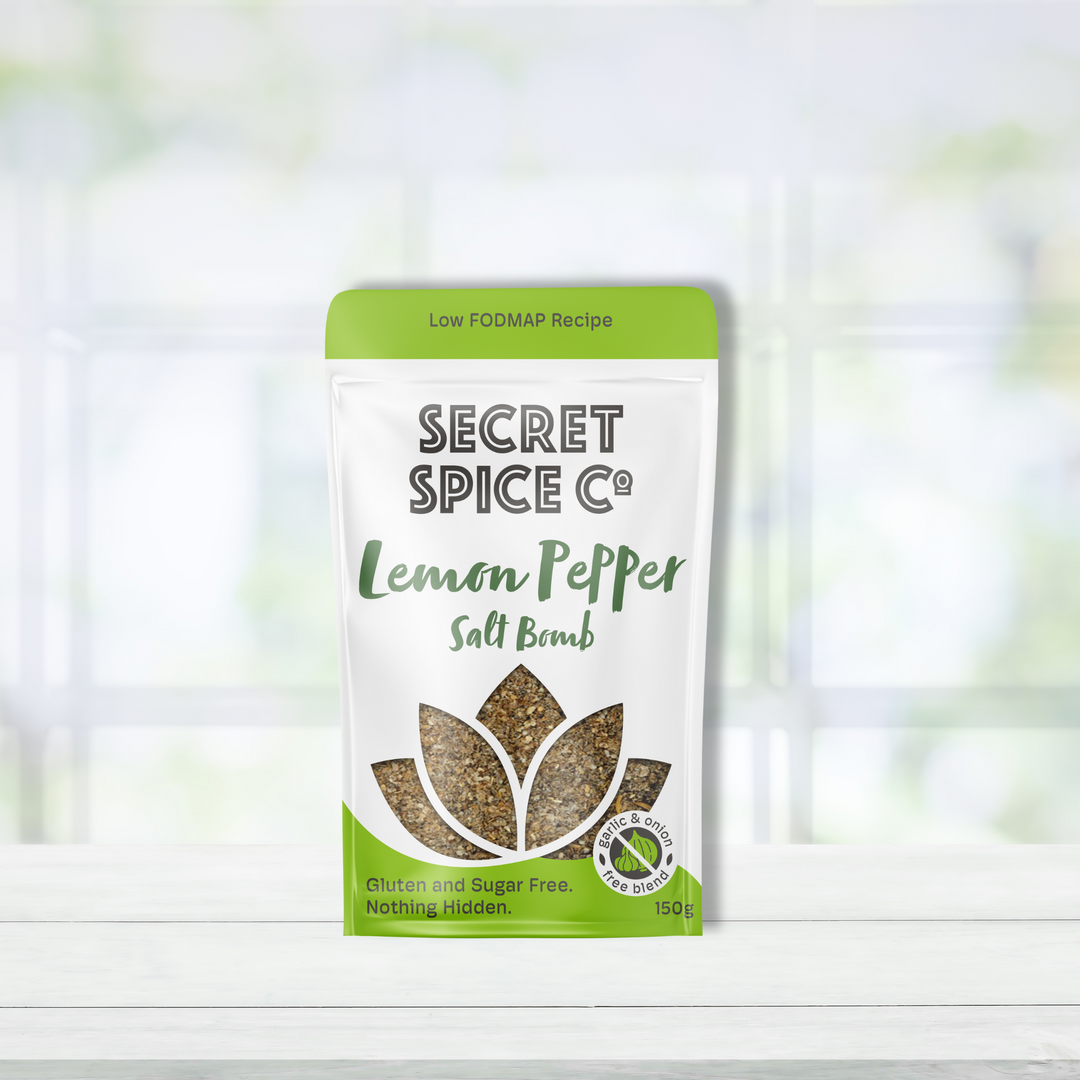Lemon Pepper Salt Bomb - Low FODMAP – Secret Spice Co