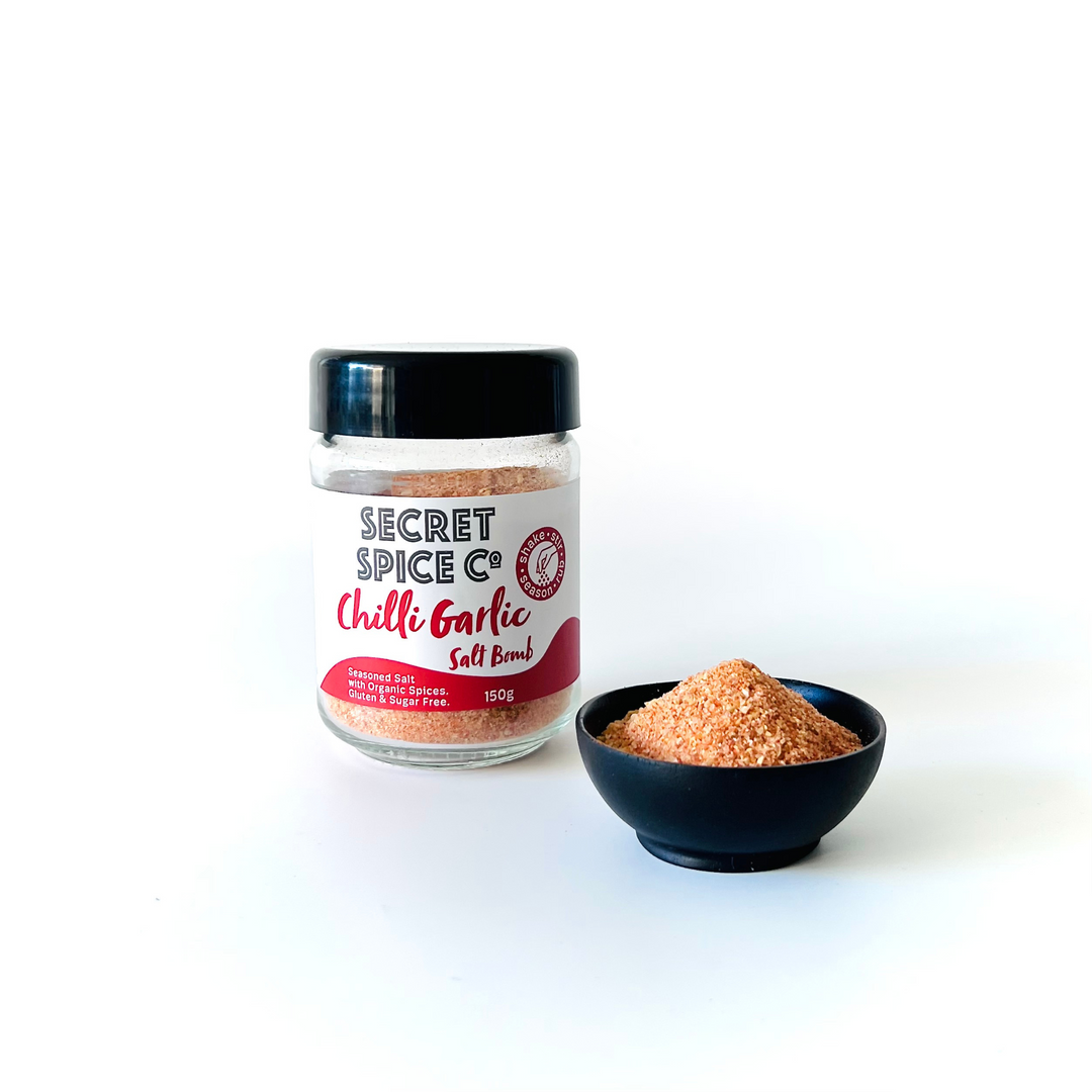 Chilli Garlic Salt | Organic & Additive Free – Secret Spice Co