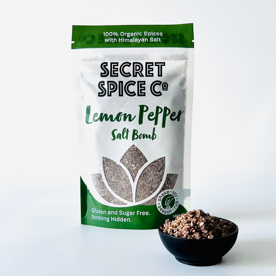 Lemon Pepper Salt Seasoning | Organic & Additive Free – Secret Spice Co